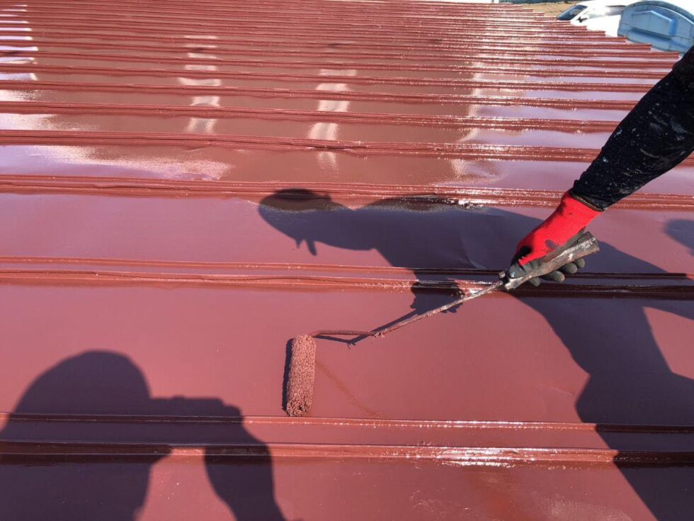 【白河市】K様邸 屋根塗装工事 | 白河市、西郷村、泉崎村 中島村、天栄村の外壁塗装、塗り替えならプロタイムズ白河店